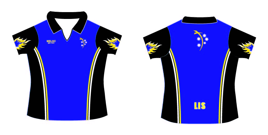 Mt Barker Lutheran Netball Club Polo - Worklocker Mount Barker