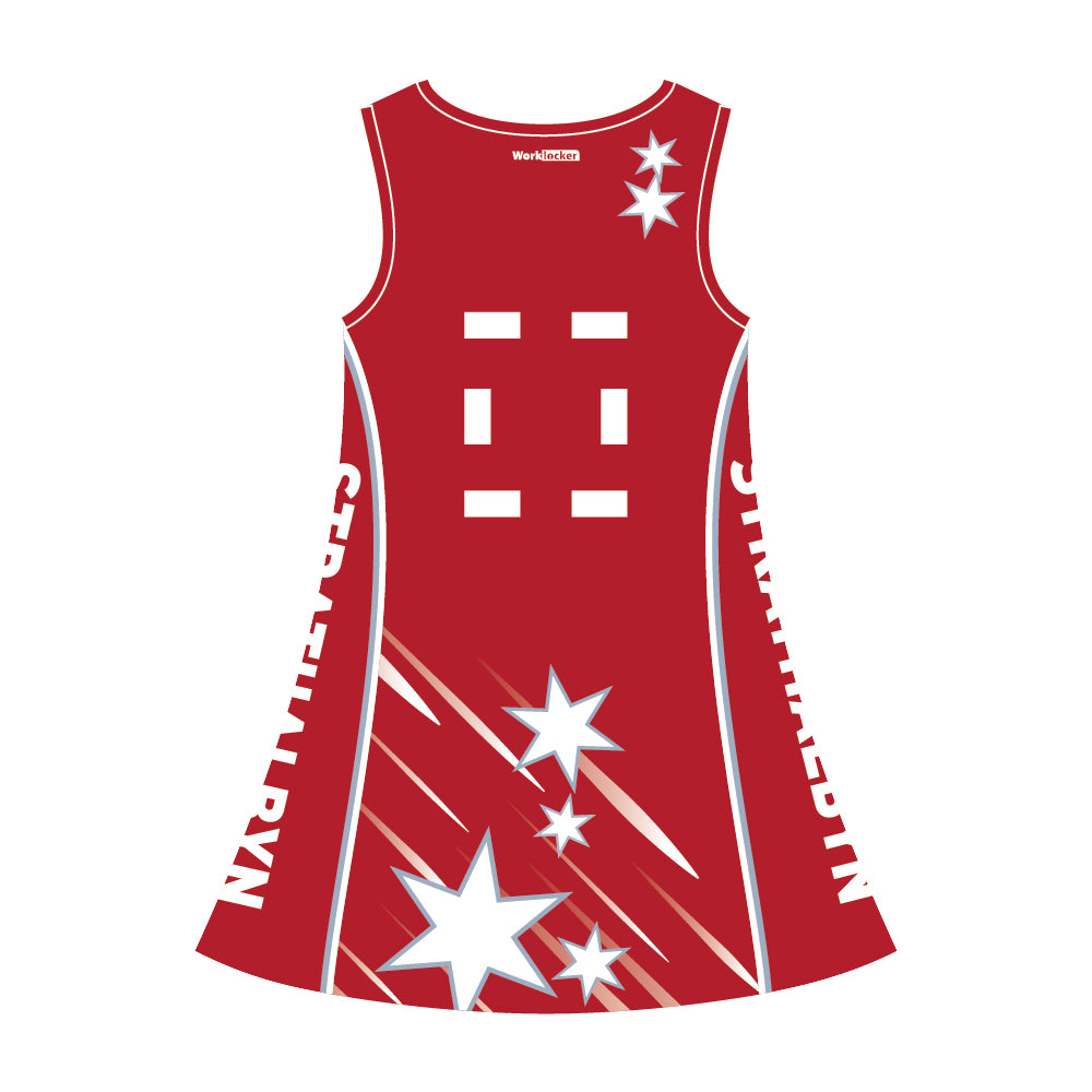 Strathalbyn Netball Club Dress - Worklocker Mount Barker