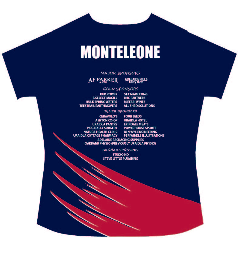 Uraidla Netball Club Senior Warmup Polo - Worklocker Mount Barker