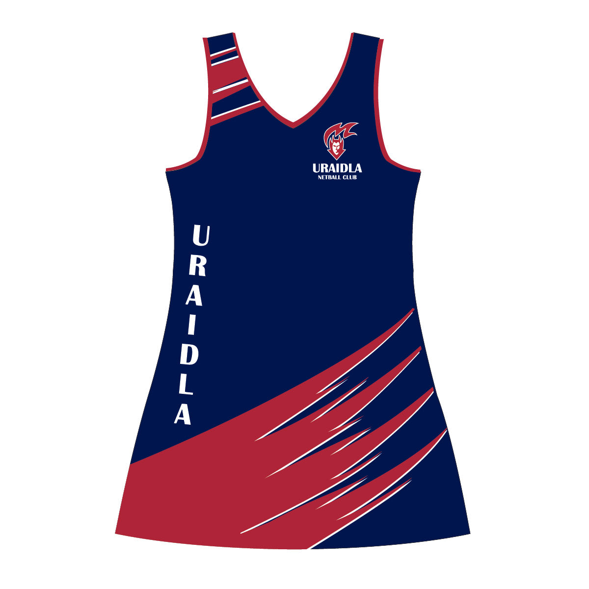 Uraidla Netball Club Dress - Worklocker Mount Barker